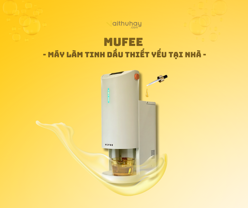 Mufee - Máy Làm Tinh Dầu Thiết Yếu Tại Nhà – Vài Thứ Hay