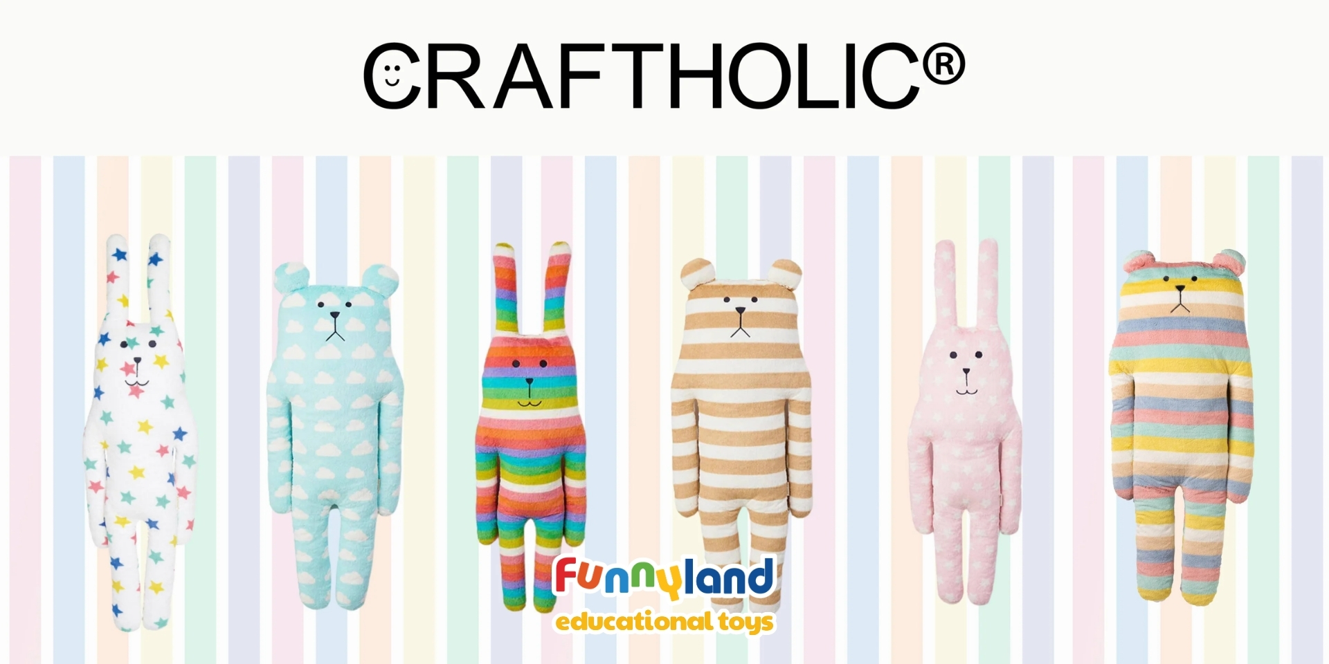 Gấu bông Nhật bản Craftholic - Đáng yêu và tinh tế - Funnyland.vn