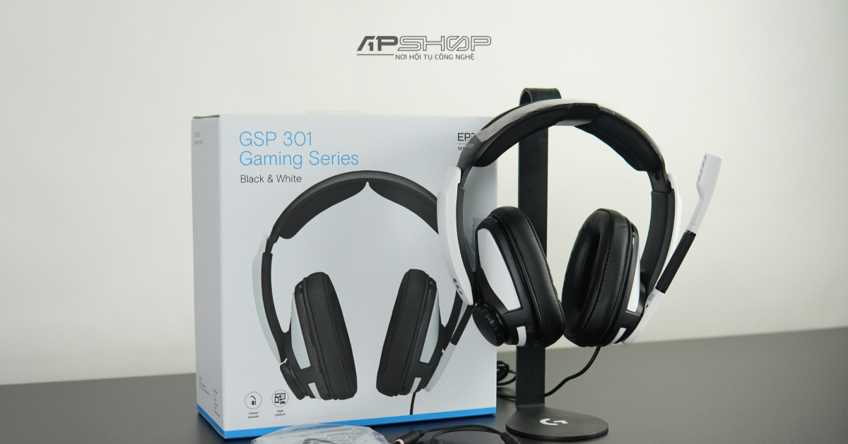 EPOS SENNHEISER GSP 301 TAI NGHE CHẤT LƯỢNG CHO GAME THỦ KHÓ TÍNH – APSHOP.VN