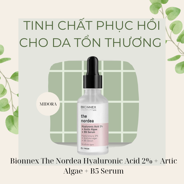 Tinh chất phục hồi da tổn thương từ Bionnex - Thụy Điển – Dược mỹ phẩm Midora