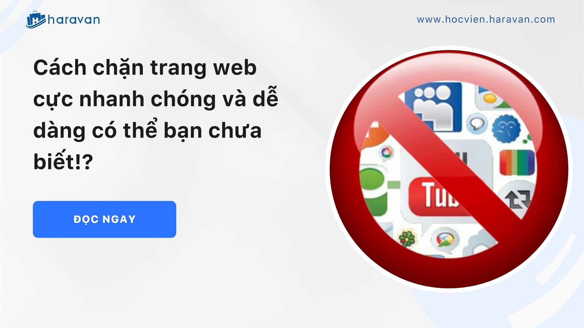 Cách chặn trang web cực nhanh chóng và dễ dàng có thể bạn chưa biết!?