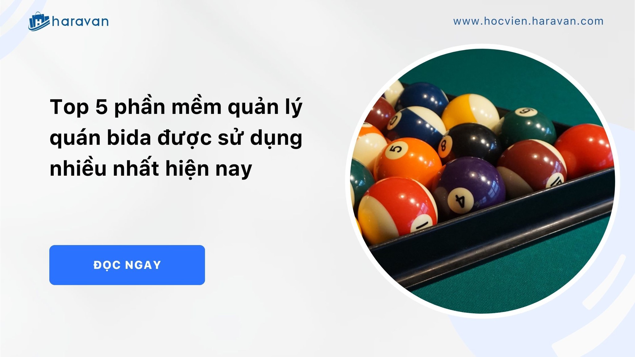 Top 5 phần mềm quản lý quán bida được sử dụng nhiều nhất hiện nay