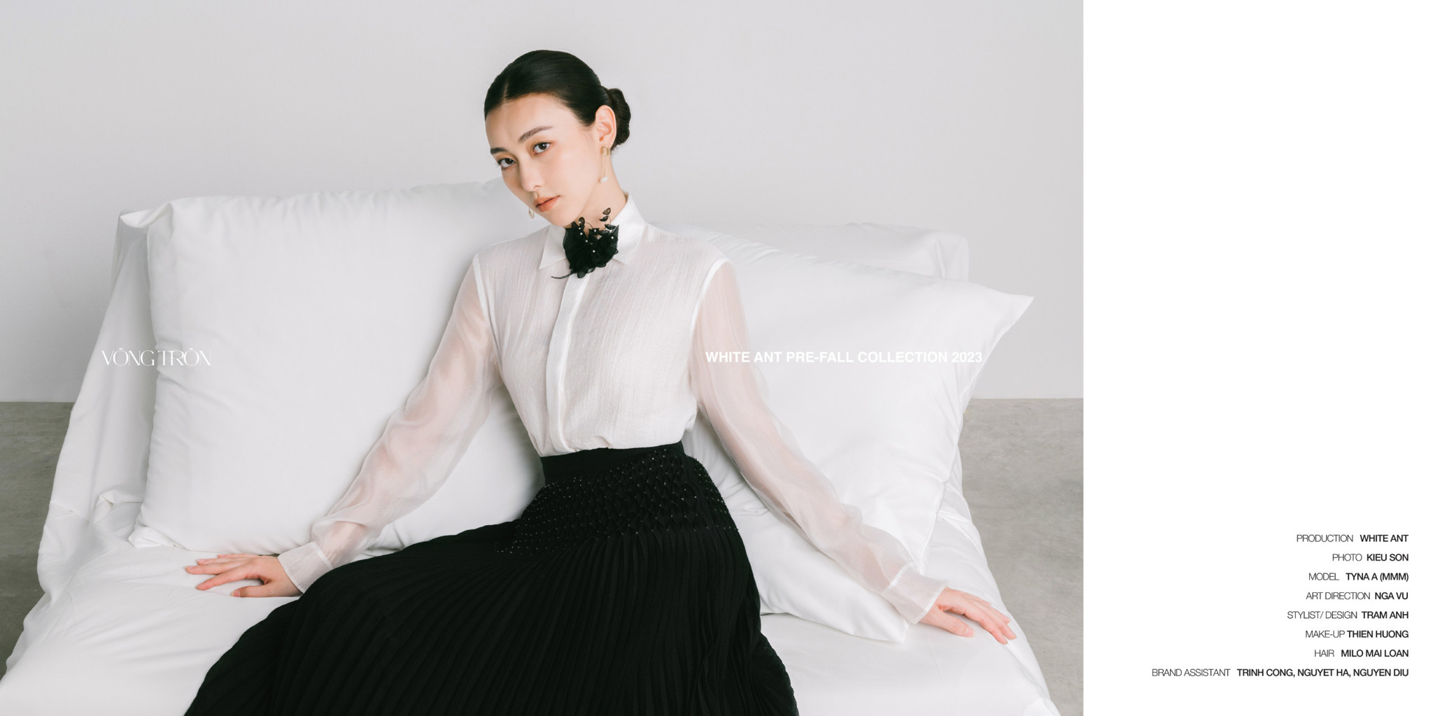 LOOKBOOK: “VÒNG TRÒN” PRE-FALL’ 23 COLLECTION – WHITE ANT