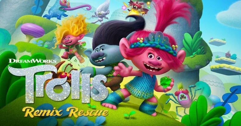 DreamWorks Trolls Remix Rescue gam cho team vui hoạt hình – nShop - Game & Hobby
