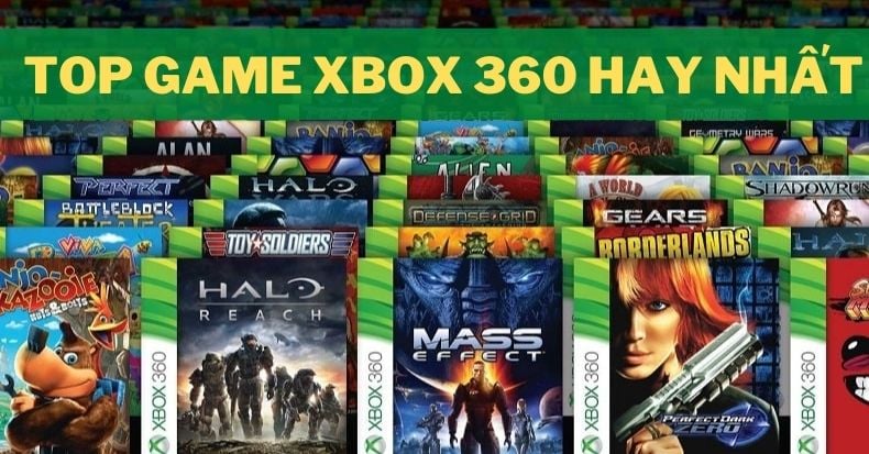 Danh sách top game Xbox 360 hay nhất mọi thời đại – nShop - Game & Hobby