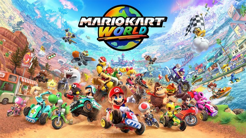 Đua xe cùng Mario trên Switch 2 với Mario Kart World – nShop - Game & Hobby