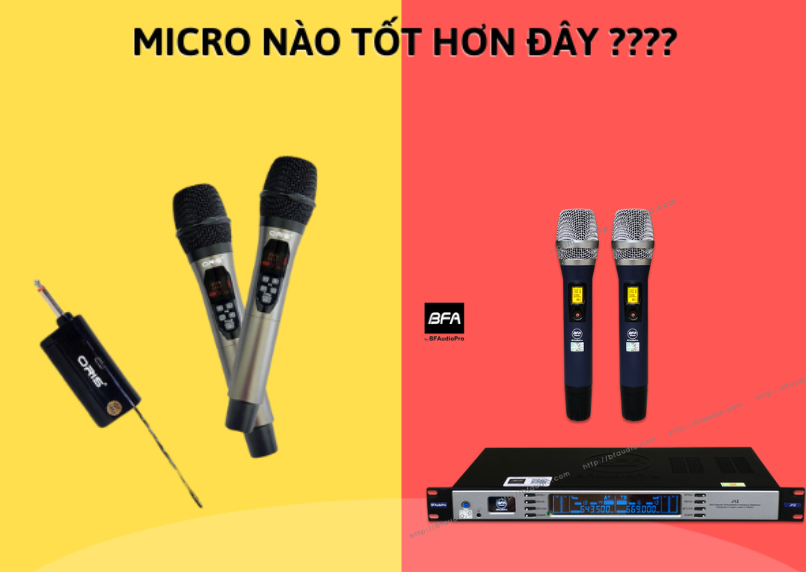 Micro Echo Và Micro Thường: Đâu Là Sự Lựa Chọn Tốt Hơn Cho Dàn Karaoke – VIDIA