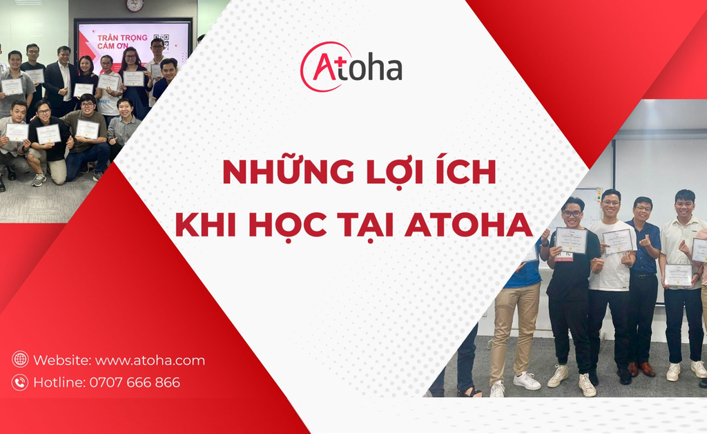 Những lợi ích khi học tại Atoha