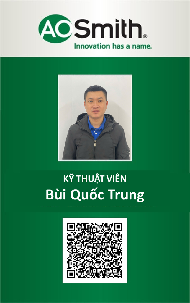 Kỹ thuật viên Nguyễn Văn Tuấn - Nghệ An – A. O. Smith Việt Nam
