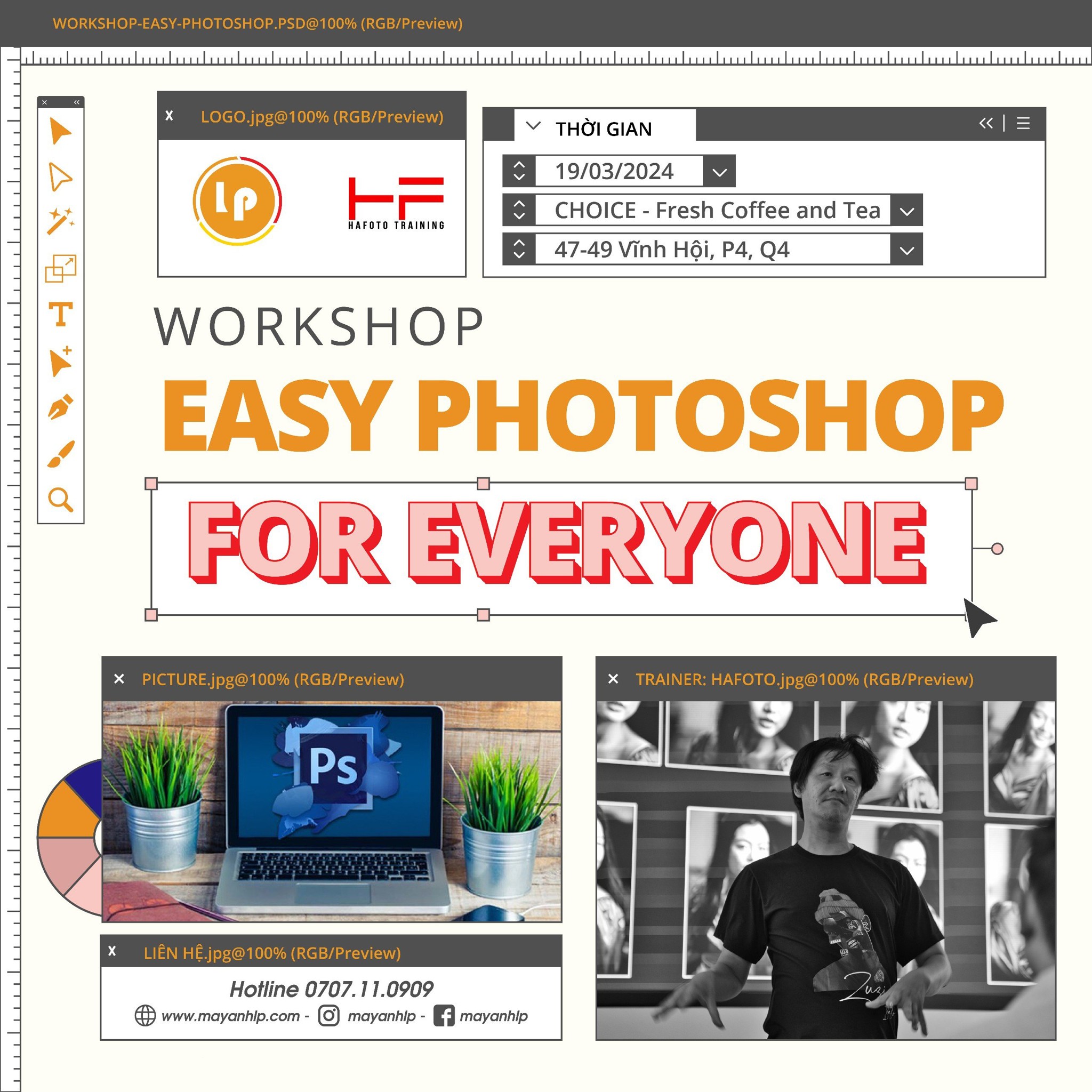 🎯🎯 LP STORE x HAFOTO Workshop: "EASE PHOTOSHOP FOR EVERYONE" | LP Camera Store - Thế giới máy ...