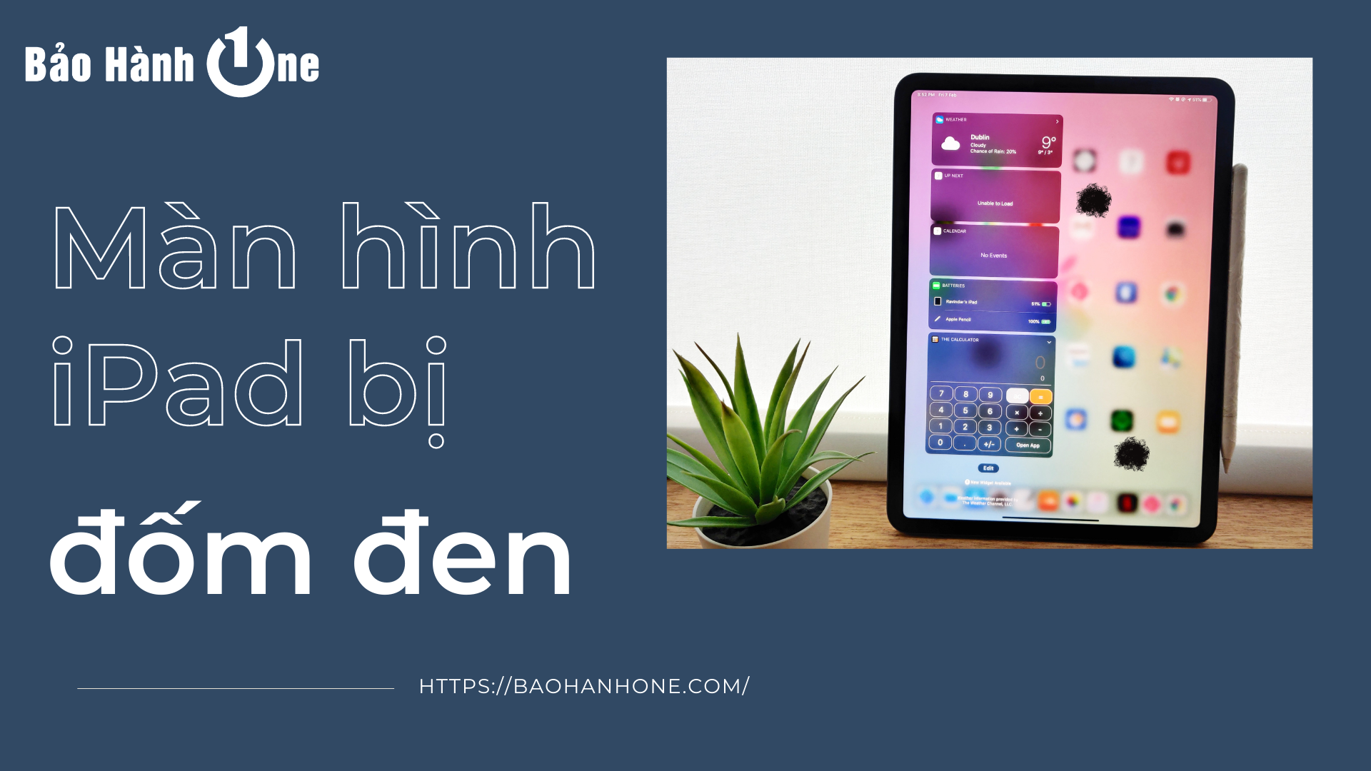 [kinh Nghiệm] Cách Khắc Phục Màn Hình Ipad Bị Đốm Đen Mới Nhất