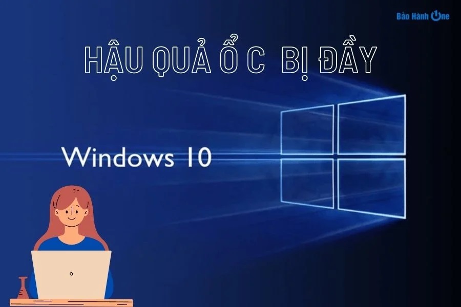 Ổ C Bị Đầy Bất Thường Win 10 Phải Làm Sao?