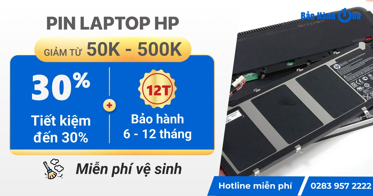Thay Pin Laptop Hp Chính Hãng Chất Lượng Sạc Siêu Nhanh