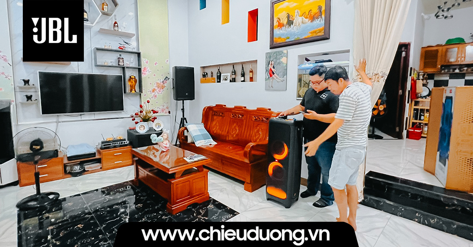 'Khủng long' JBL Partybox 1000 - 1100 Watts được Chiêu Dương bàn gia – Chiêu Dương Tech