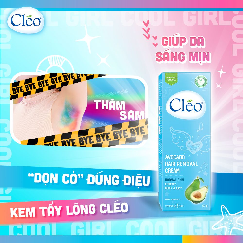 Lưu ngay sản phẩm kem tẩy lông nách tốt nhất hiện nay - Cleobeauty.vn