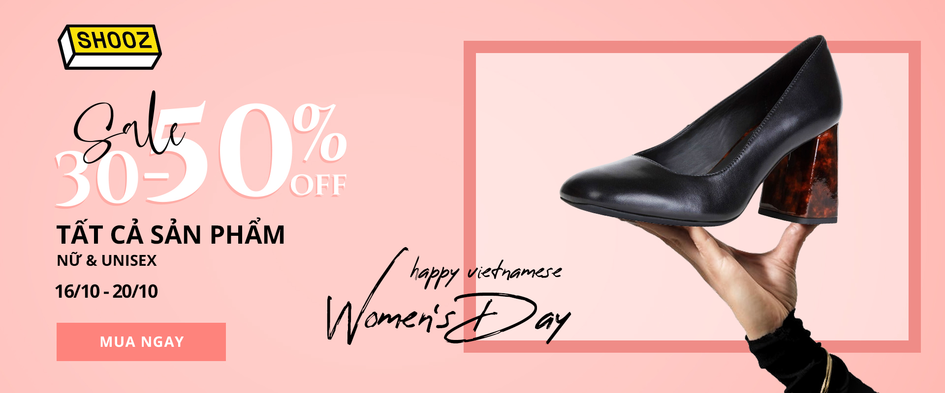 Shooz - Nuông chiều phái đẹp ưu đãi 30 - 50% – SHOOZ.VN