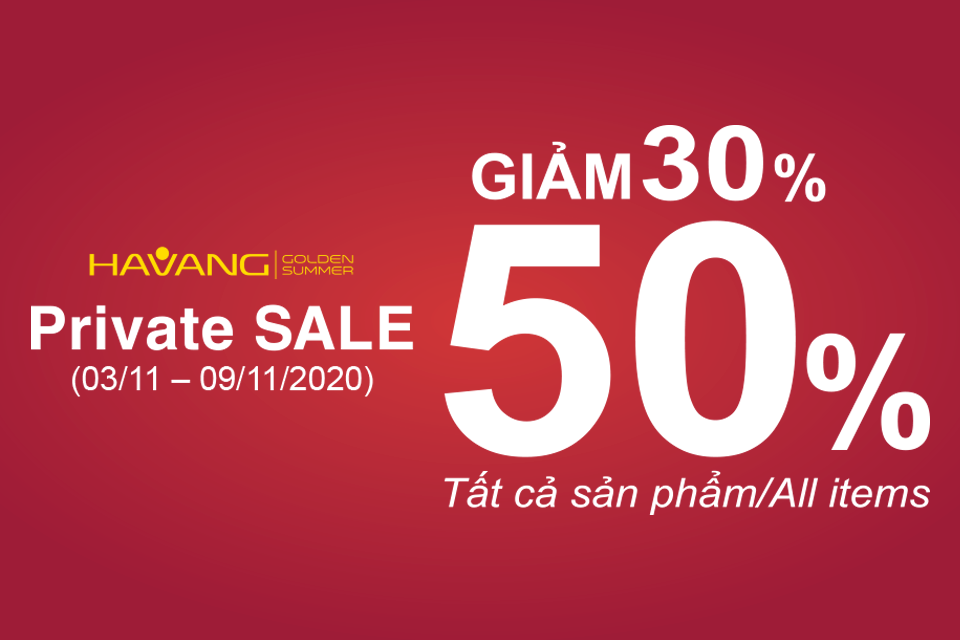 SĂN HÀNG HIỆU GIÁ SÀNH ĐIỆU tại Hạ Vàng Private Sale (3 - 9/11) Saigon – SHOOZ.VN