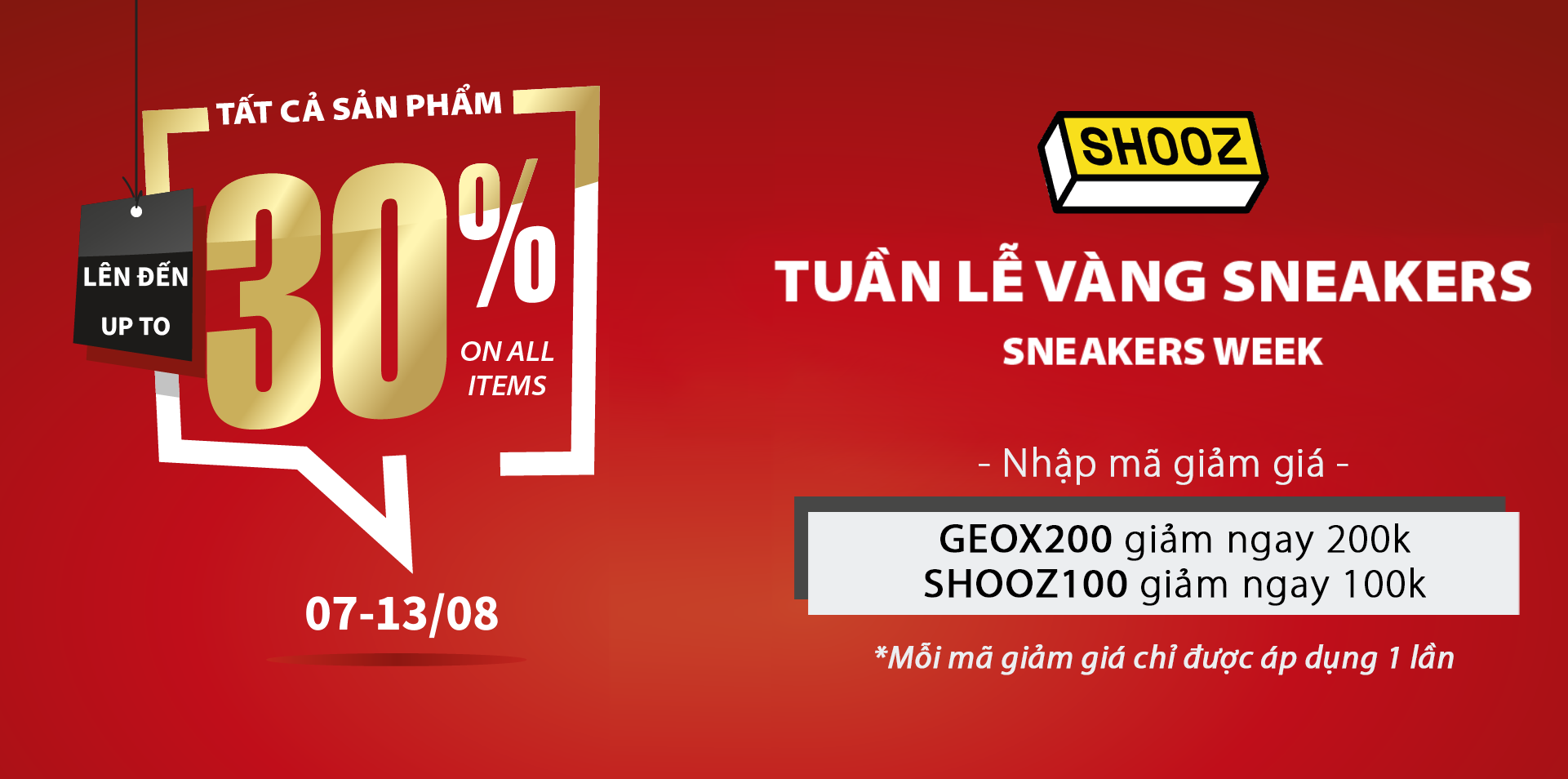 SHOOZ - TUẦN LỄ VÀNG SNEAKERS – SHOOZ.VN