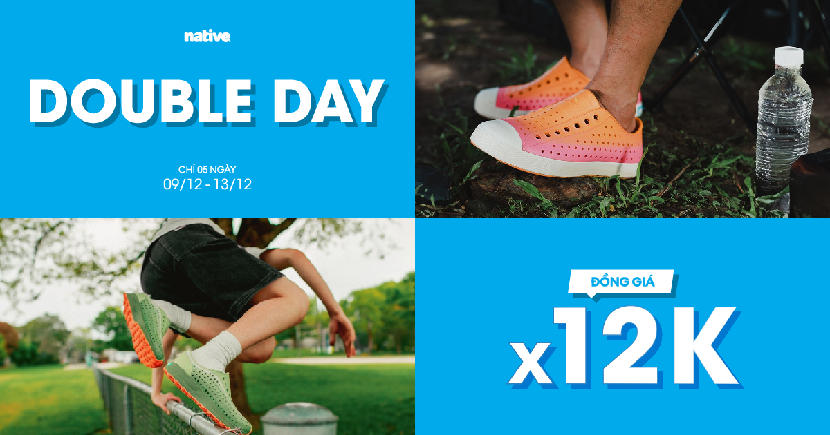 [NATIVE] - DOUBLE DAY Đồng Giá x12K – SHOOZ.VN