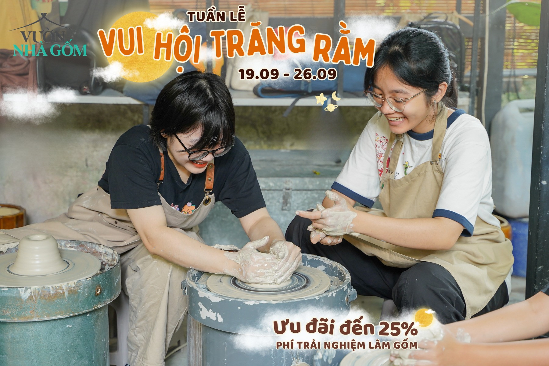 VUI HỘI TRĂNG RẰM, NGẬP TRÀN ƯU ĐÃI TRẢI NGHIỆM LÊN ĐẾN 25% – vuonnhagom.vn