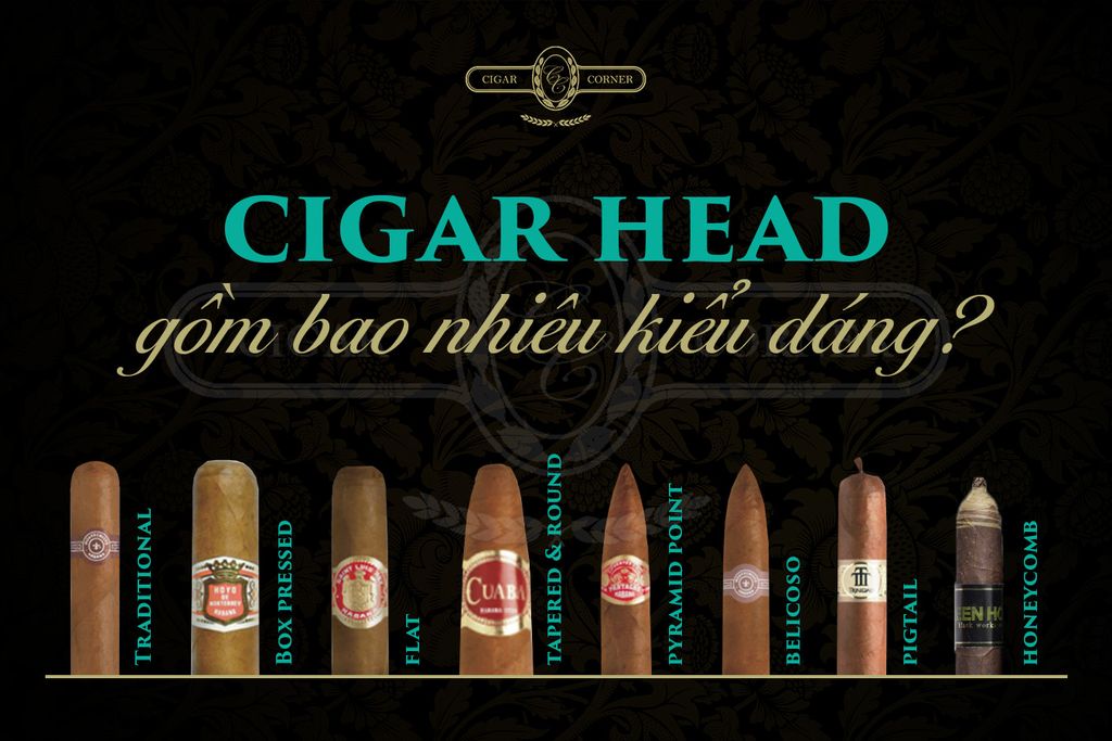 CIGAR HEAD GỒM BAO NHIÊU KIỂU DÁNG? – Cigar Corner