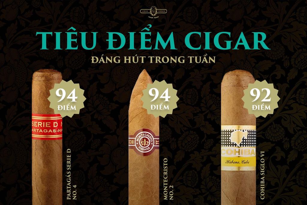 TIÊU ĐIỂM CIGAR ĐÁNG HÚT TRONG TUẦN – Cigar Corner