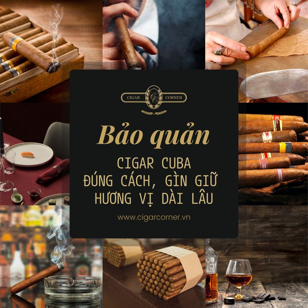BẢO QUẢN CIGAR CUBA ĐÚNG CÁCH, GÌN GIỮ HƯƠNG VỊ DÀI LÂU – Cigar Corner