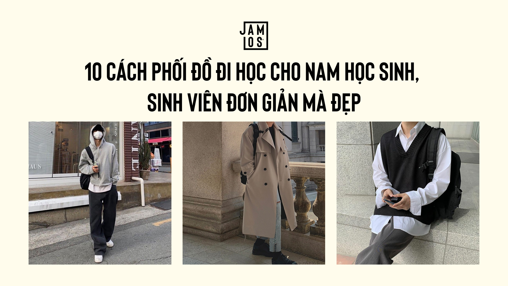 10 cách phối đồ đi học cực chất cho nam học sinh, sinh viên – Jamlos