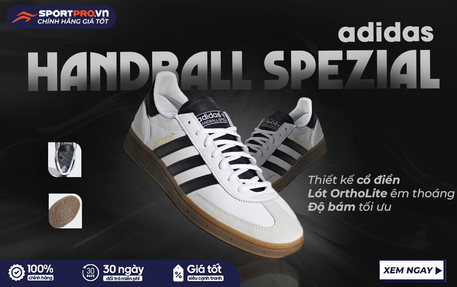 Review giày thể thao adidas Handball Spezial