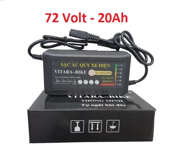 bộ sạc ắc quy xe máy điện 72V - 20Ah – BinhAcQuy.Net