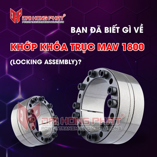 BẠN ĐÃ BIẾT GÌ VỀ KHỚP KHÓA TRỤC MAV 1800 (LOCKING ASSEMBLY)?