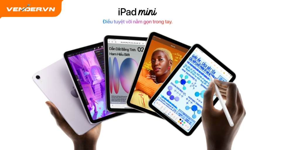 Apple ra mắt iPad Mini 7: Đột phá công nghệ với chip A17 Pro và Apple – Vender