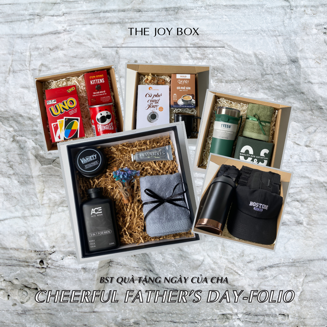 FATHER'S DAY GIFT: 퐂퐇퐄퐄퐑퐅퐔퐋 퐅퐀퐓퐇퐄퐑’퐒 퐃퐀퐘-퐅퐎퐋퐈퐎 – The Joy Box