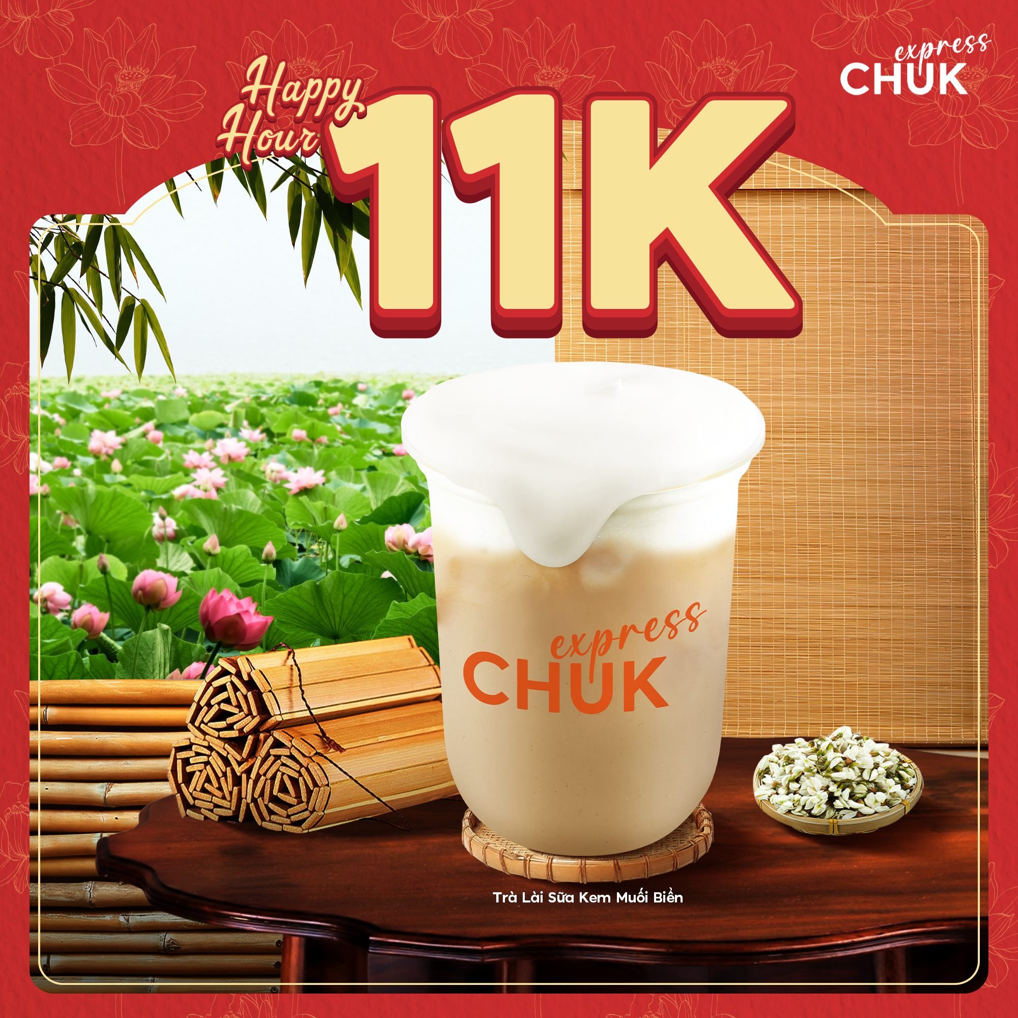 CHUK EXPRESS - THÔNG TIN ƯU ĐÃI THÁNG 03/2024 – Chuk Tea & Coffee