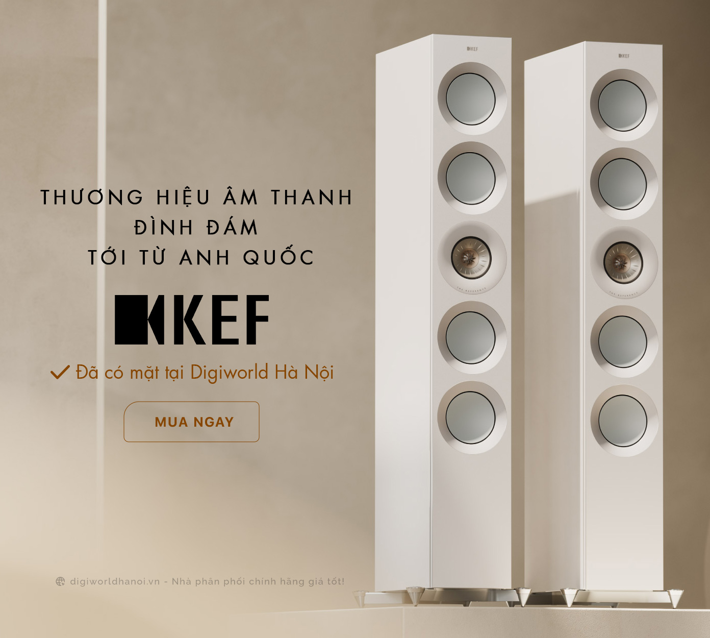 Loa, Tai nghe KEF – Digiworld Hà Nội