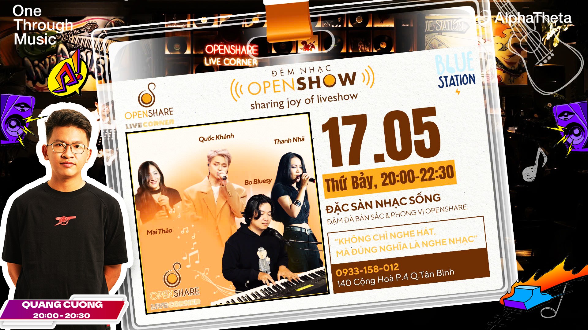 ĐÊM NHẠC OPENSHOW – “Đặc sản nhạc sống - đậm đà bản sắc & phong vị Ope – AlphaThetaVn