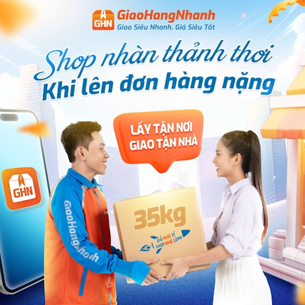Dịch vụ vận chuyển hàng cồng kềnh tại Giao Hàng Nhanh – GHN.VN Giao Hàng Nhanh