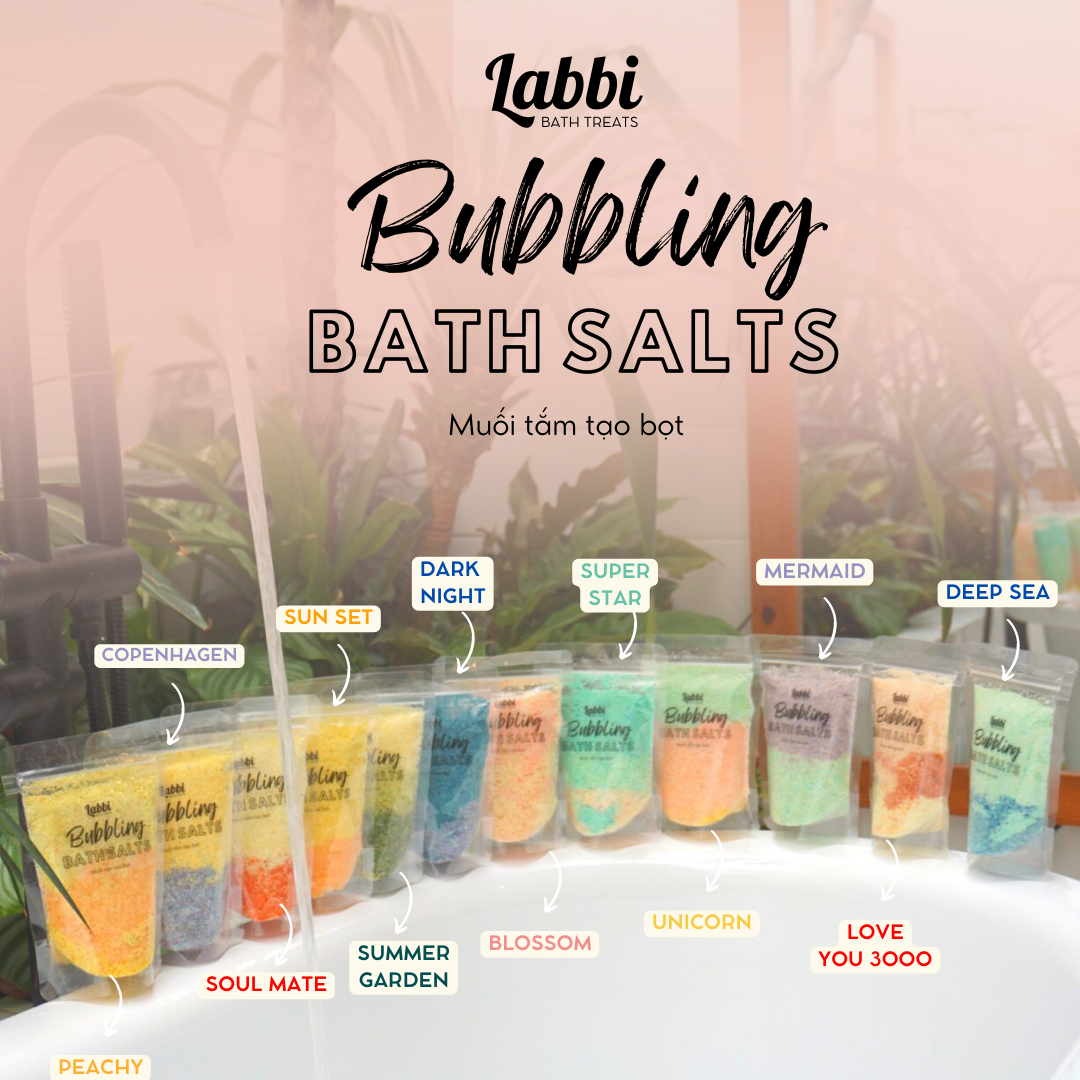 Bubble Salt - Muối tắm tạo bọt là gì? – Labbi Bath Treats