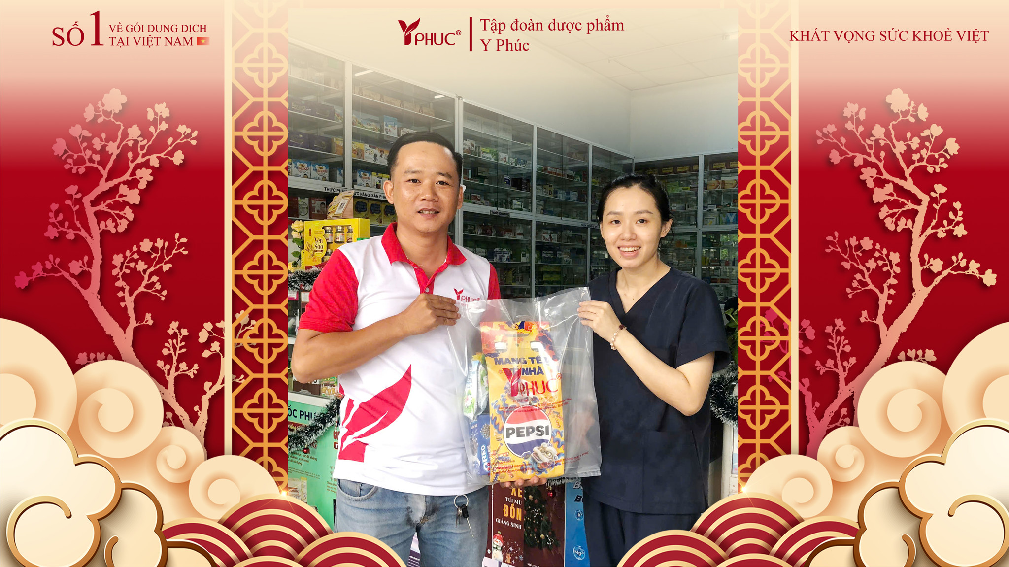 TRI ÂN NHÀ THUỐC PHƯƠNG MY – BÌNH TÂN NHÂN DỊP TẾT ẤT TỴ – Y Phúc pharma