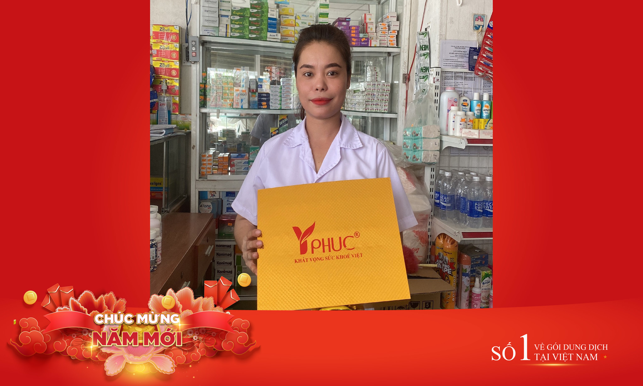 TRI ÂN QUÝ NHÀ THUỐC PHƯỢNG HẰNG - BÌNH CHÁNH NHÂN DỊP TẾT GIÁP THÌN – Y Phúc pharma