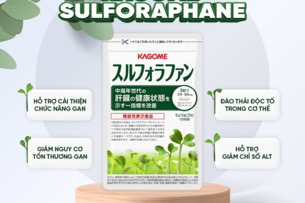 Viên uống Bảo Vệ Gan Sulforaphane Kagome Có Tốt Không? Giá Bao Nhiêu? – Kagome Sulforaphane ...