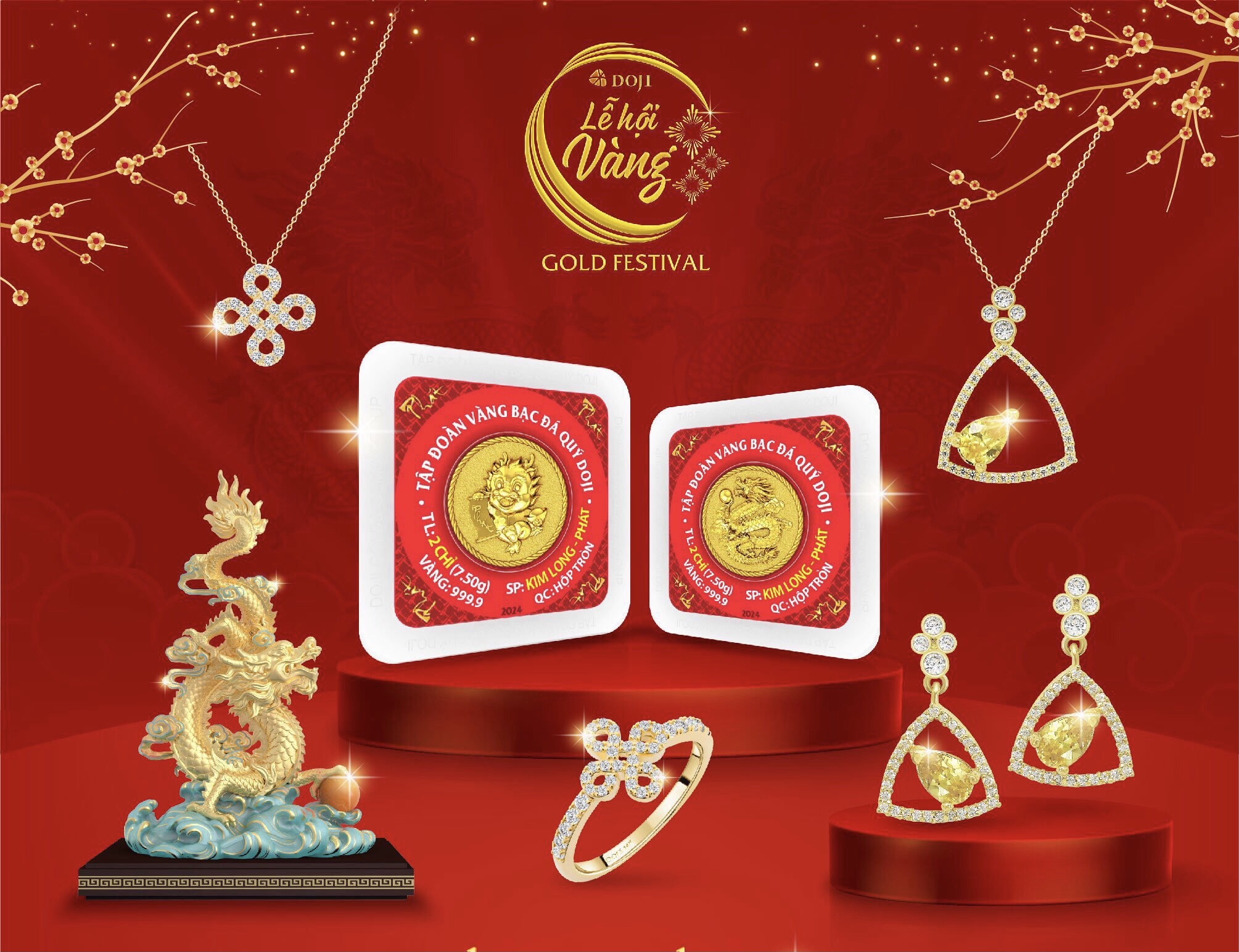 TẬP ĐOÀN VÀNG BẠC ĐÁ QUÝ DOJI TỔ CHỨC LỄ HỘI VÀNG 2024 – DOJI Gold & Gems Group
