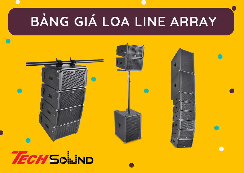 [Góc giải đáp] Loa Line Array giá bao nhiêu?