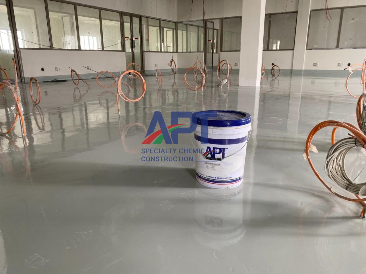 Các bước thi công sơn epoxy không dung môi KERASEAL ADO121 – APT Company