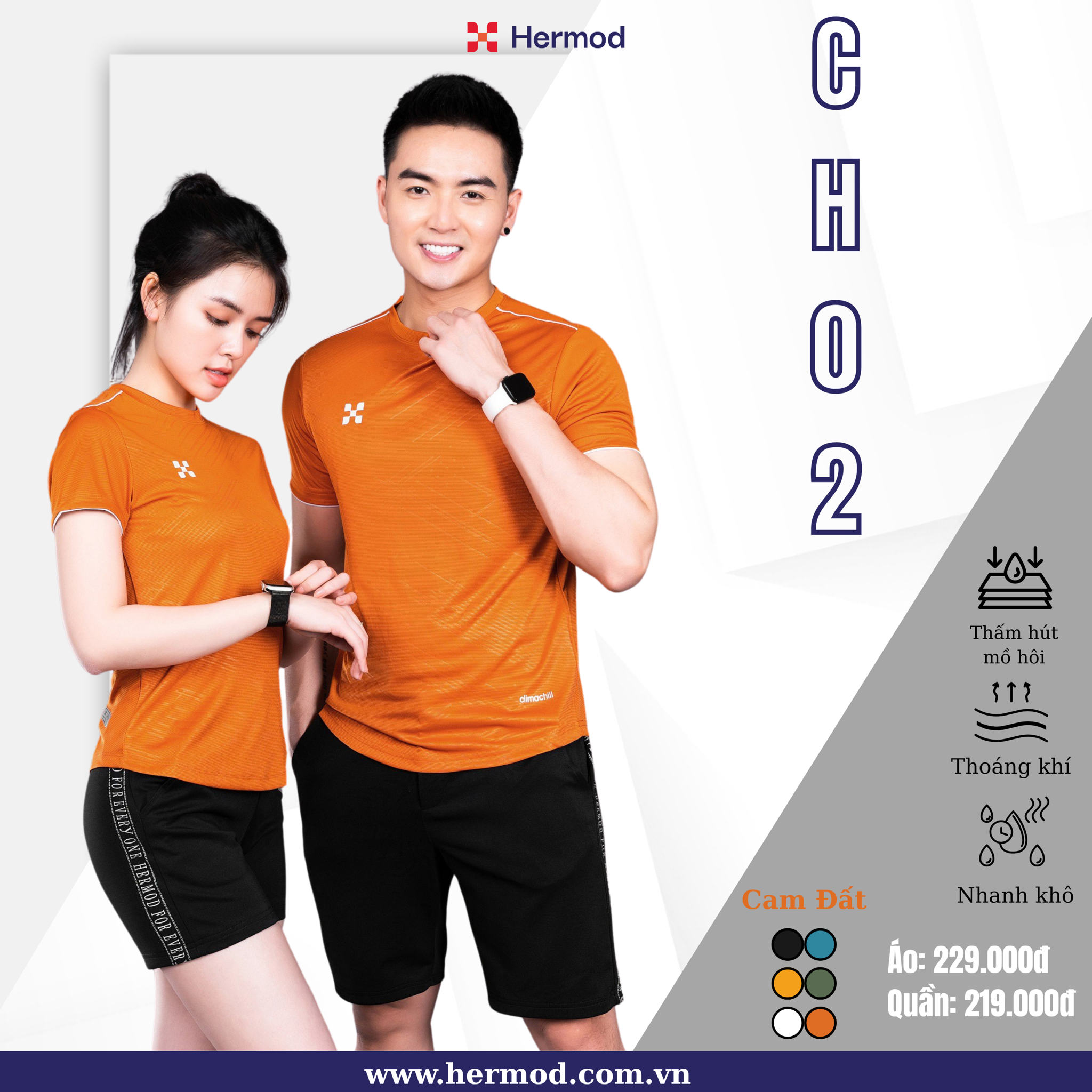 Outfit CH02 Hermod - Trang Phục Thể Thao Đỉnh Cao Cho Mọi Hoạt Động