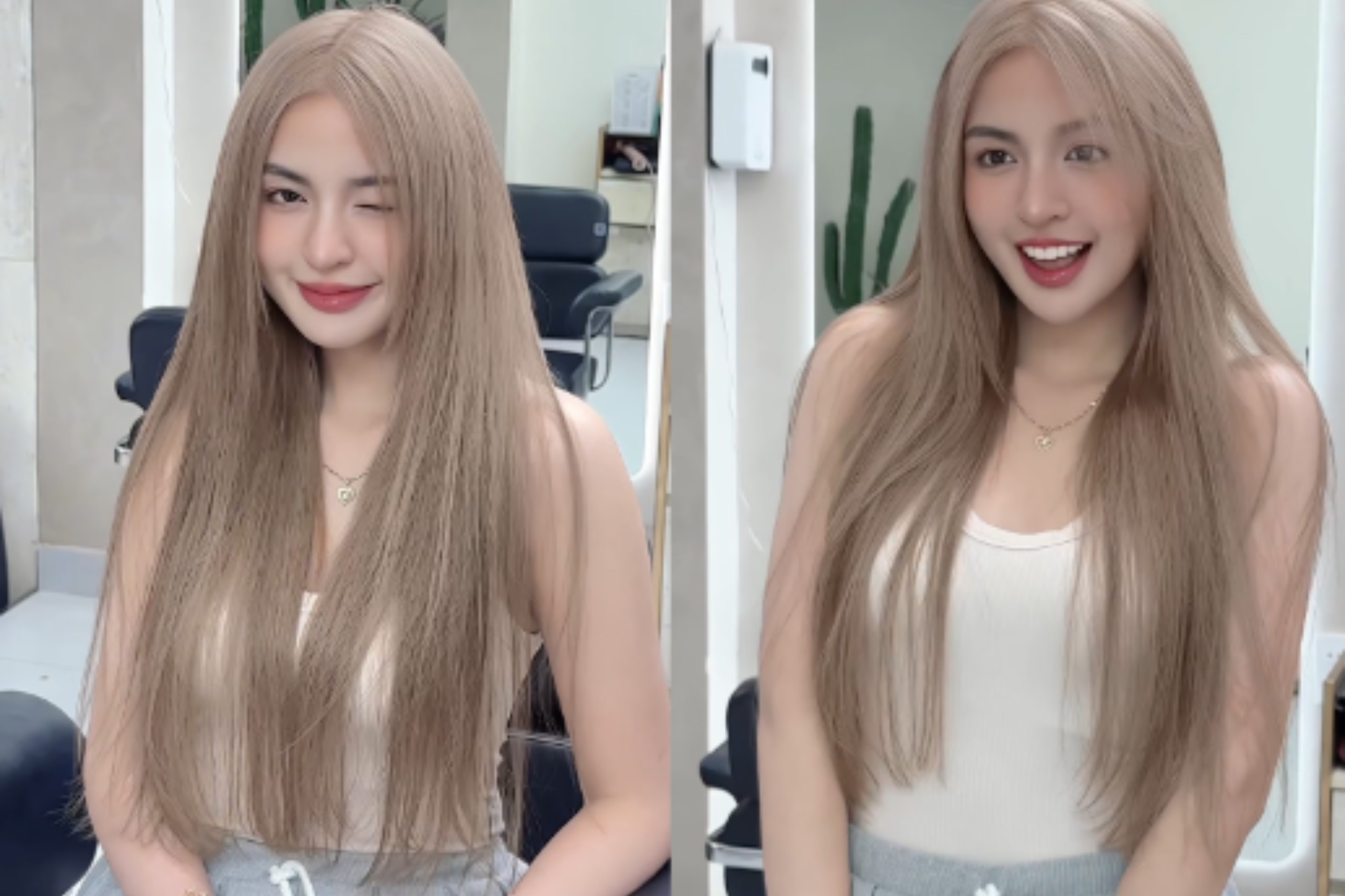 Trần Thanh Tâm “khoe” nhẫn cầu hôn với diện mạo nổi bật – GU HAIR SALON