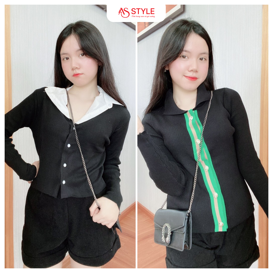 Áo len cardigan - Siêu phẩm xu hướng cho BST thu đông 2023 - ASstyle Fashion