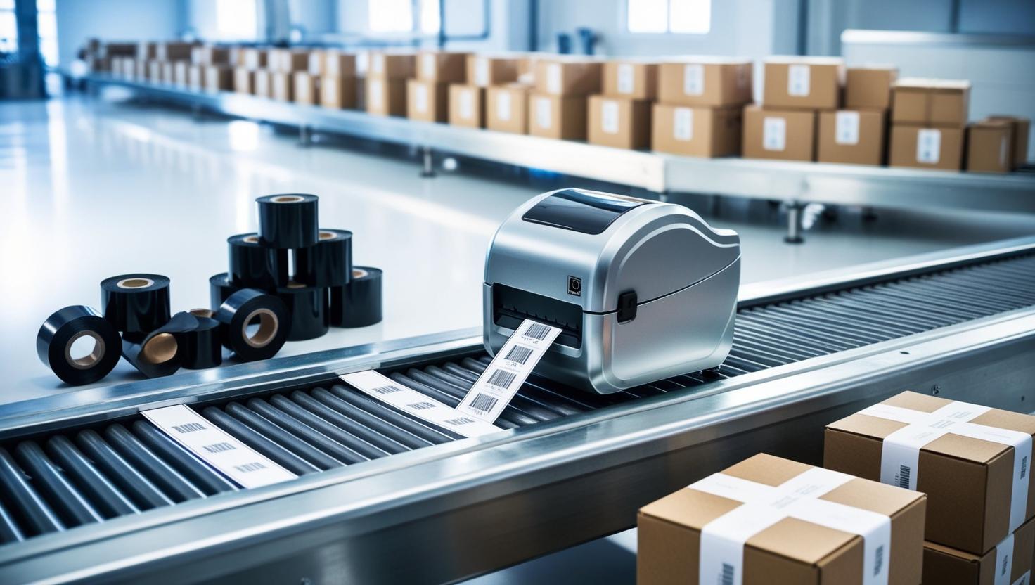 Ứng Dụng Ruy Băng Mực Wax Trong In Nhãn Dây Chuyền Sản Xuất – INTELPACK