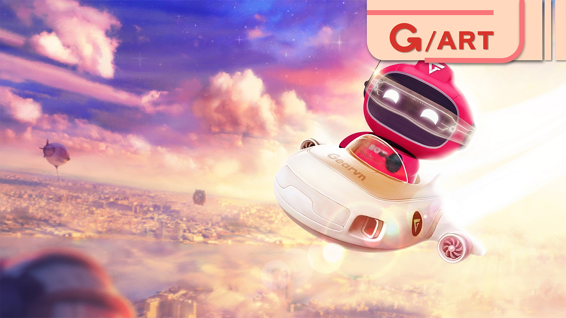 Vì ai cũng cần desktop ấn tượng, mời tải bộ hình nền Cơ trưởng GBot và – GEARVN.COM