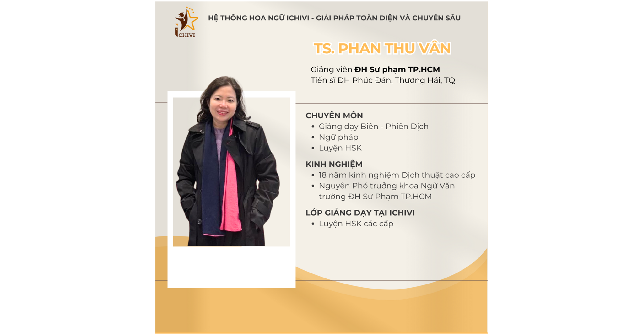 Cô Phan Thu Vân – Chiviedu